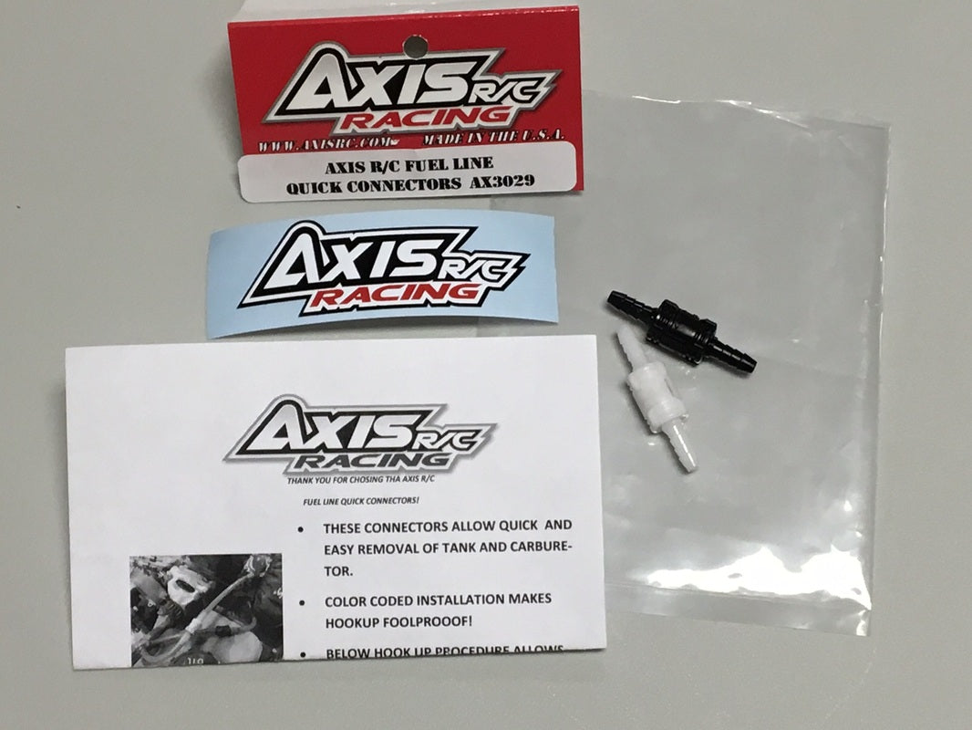 Axis RC Fuel Line Quick Connectors – Detroit Performance RC