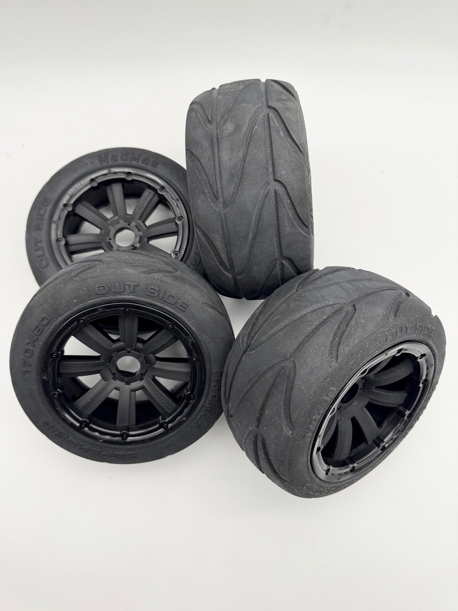 MadMax Super Grip set Rear Baja Street Tires – Detroit Performance RC