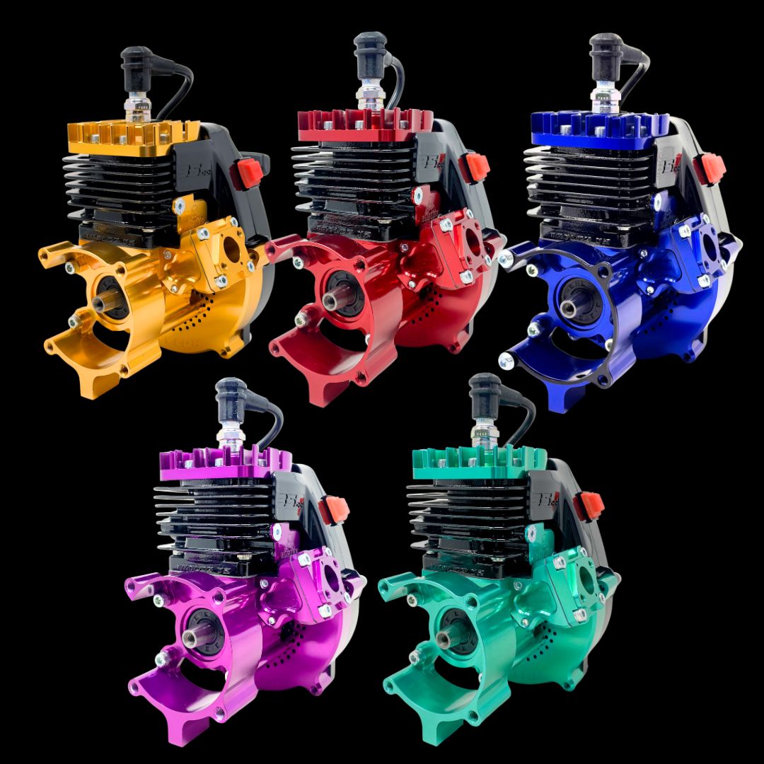 TAYLOR 35cc V2 Billet Reed Engine - COLOURS – Detroit Performance RC